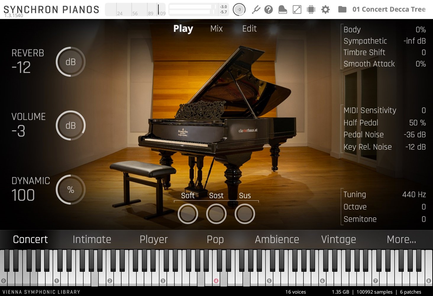 Buy Studio Concert D 1887 (Standard) at best price in India | Sudeep Audio